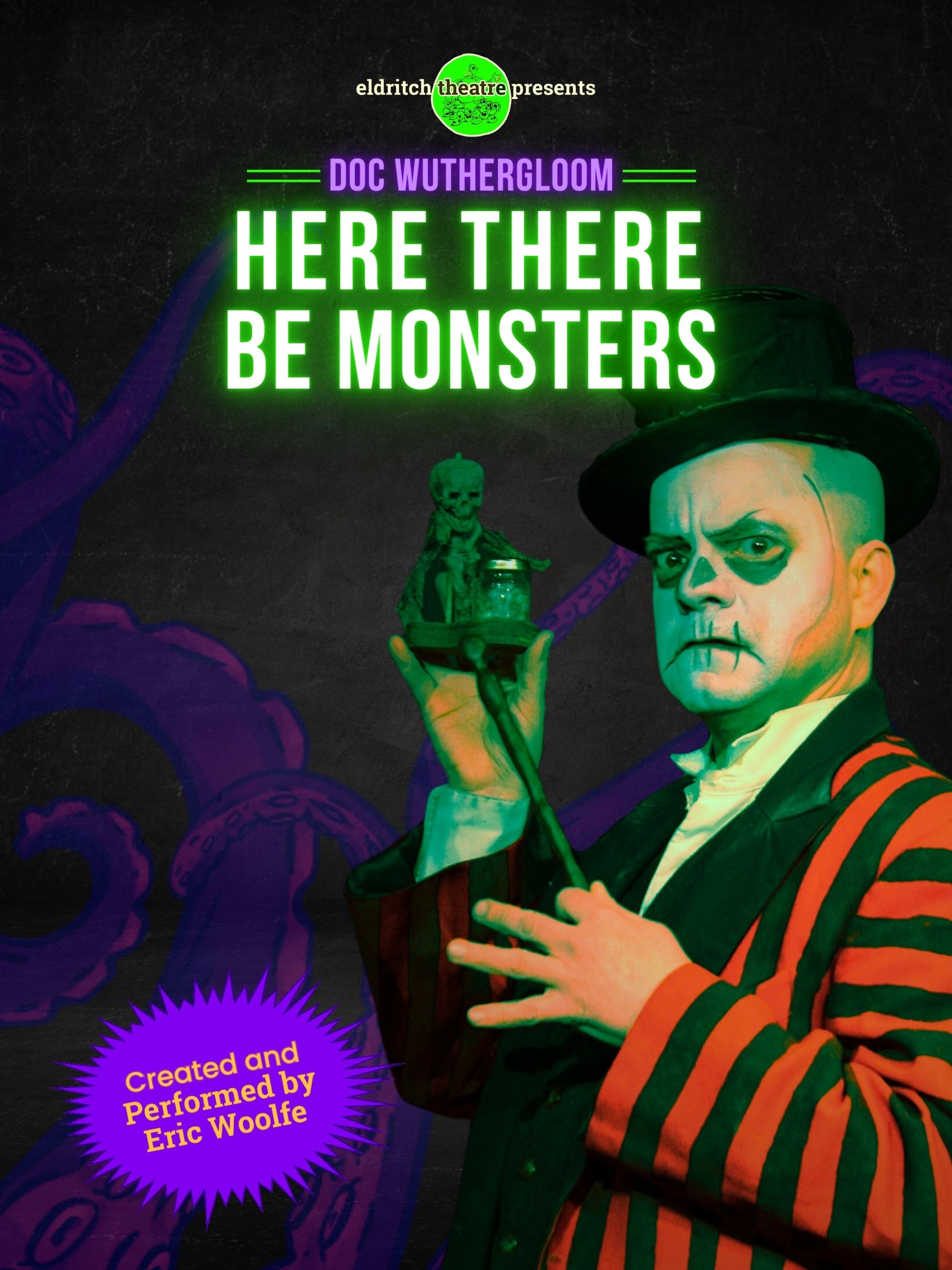 Banner Here There Be Monsters (Poster (Portrait)) – Eric Woolfe ...